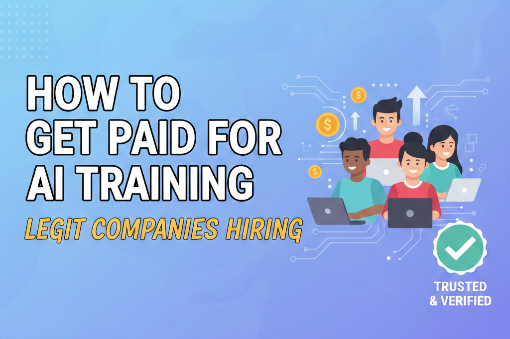 How To Get Paid For AI Training: Legit Companies Hiring In 2026